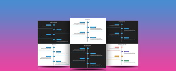 Divi Timeline Template 2 | Divi-Childthemes.com