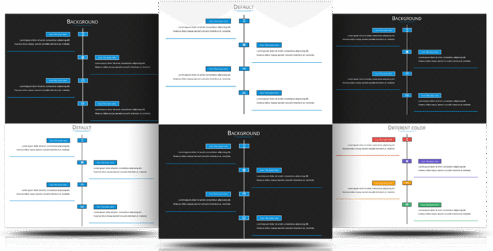 Divi Timeline Template 2 | Divi-Childthemes.com