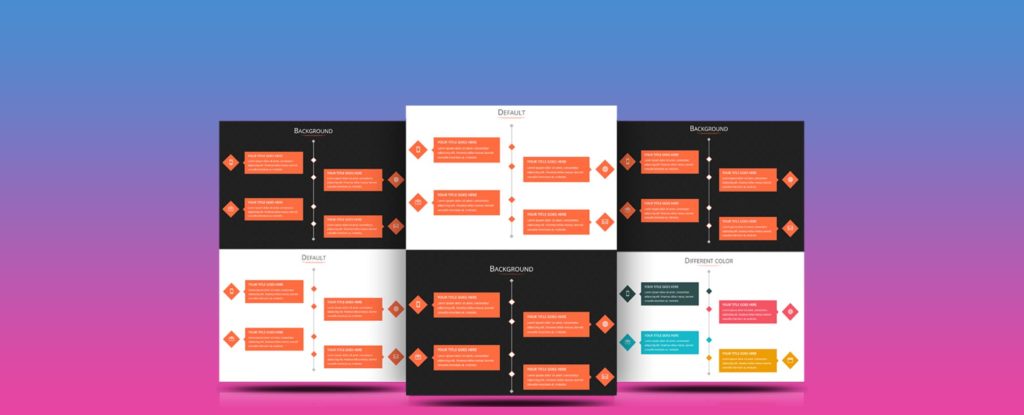 Divi Timeline Template 3 | Divi-Childthemes.com