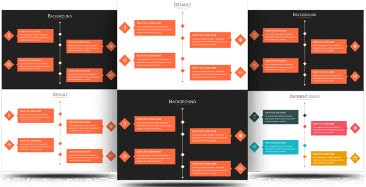 Divi Timeline Template 3 | Divi-Childthemes.com