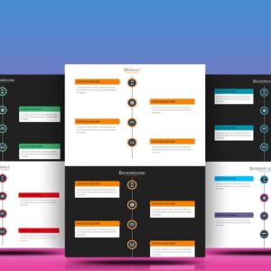 Divi Timeline Template 2 - Divi-Childthemes.com
