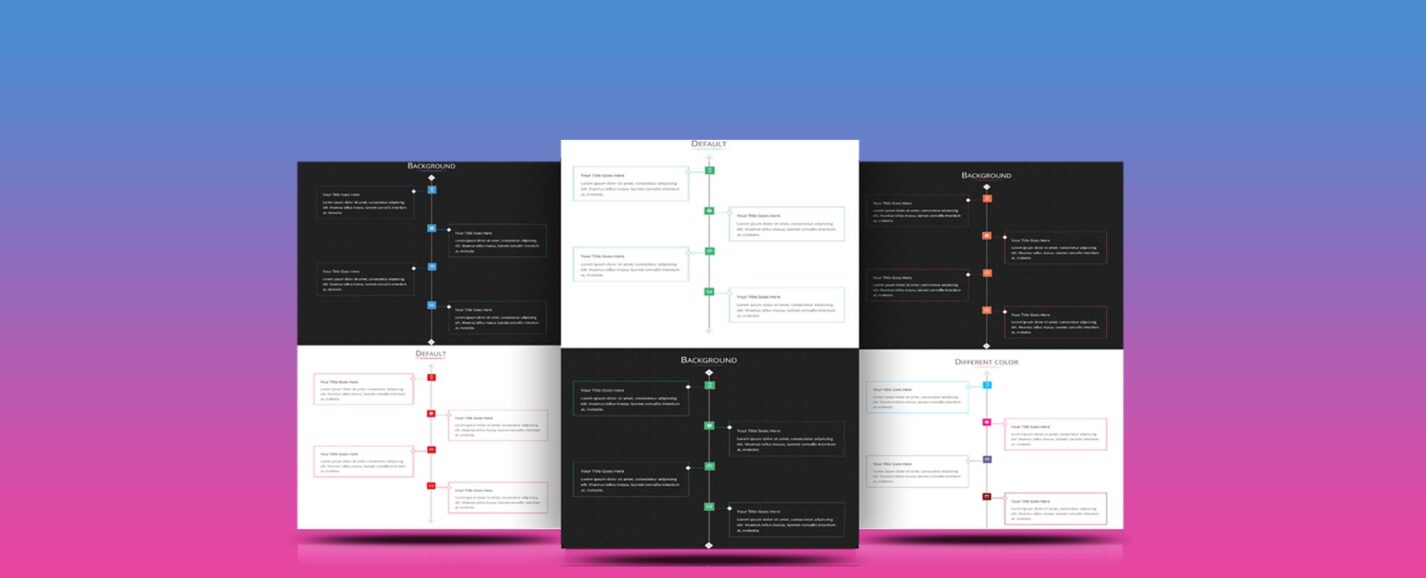 Divi Timeline Template 2 | Divi-Childthemes.com