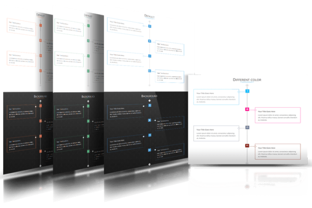 DIVI Timeline Template 9 | Divi-Childthemes.com