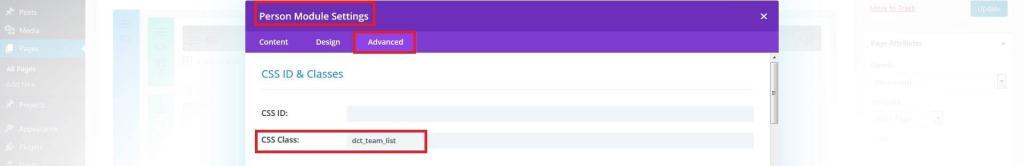 DIVI Person Module With List View And Creative Hover Effects