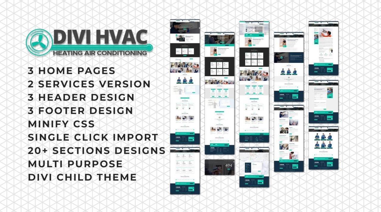 Divi HVAC Theme Documentation | Divi-Childthemes.com