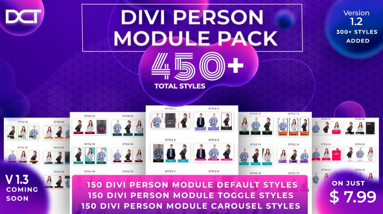 The Ultimate Divi Modules Ui Kit ( 3000+ Divi Module Styles )