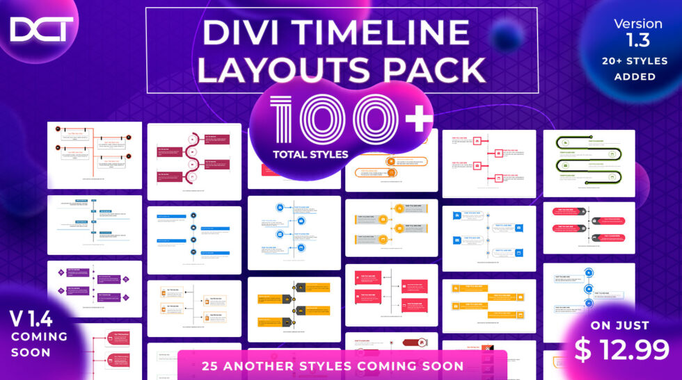 Divi Timeline Layouts Pack | Divi-Childthemes.com