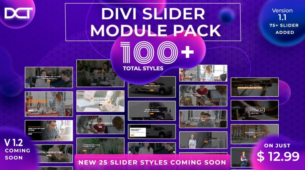 The Ultimate Divi Modules Ui Kit ( 3000+ Divi Module Styles )