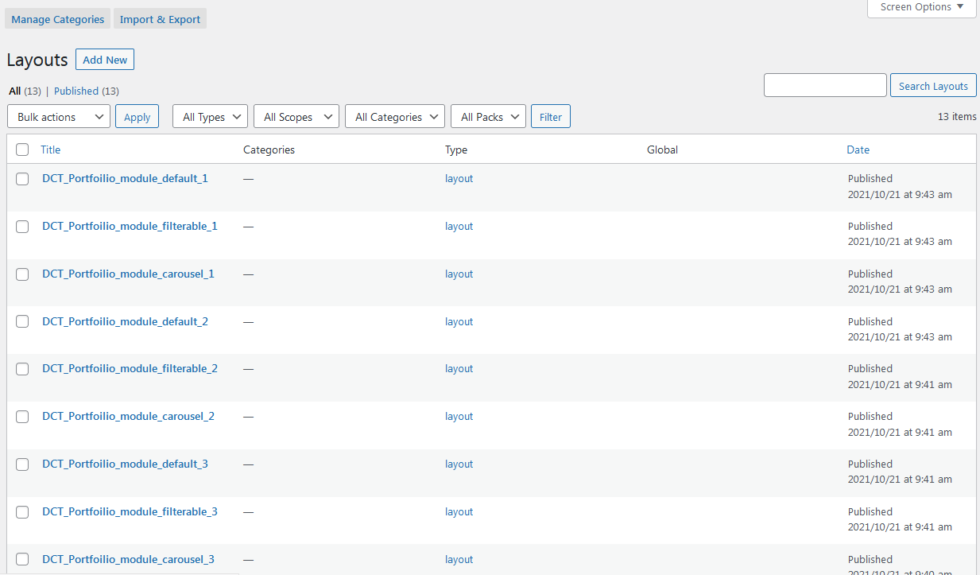Divi Portfolio Module Pack Documentation | Divi-Childthemes.com
